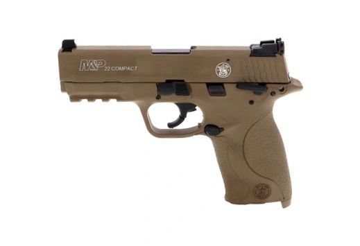 S&W M&P22 COMPACT .22LR 3.65" AS 10 SHOT W/SAFETY FDE
