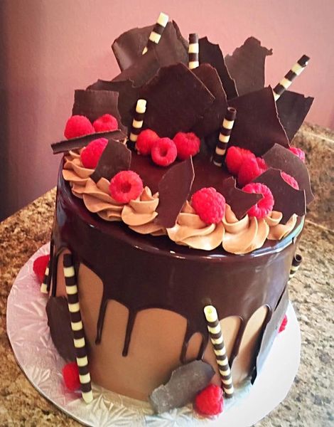 Chocolate Raspberry - Overload Cake