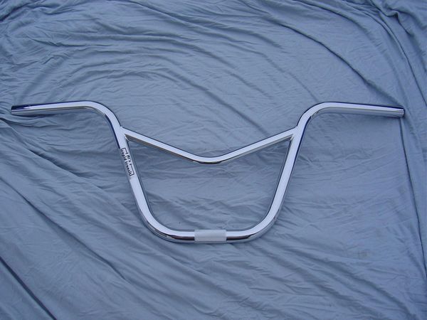 NEW 2nd Gen. CHROME Al's Rapid Transit V-Bars BMX Handlebar 29 x 9 ...