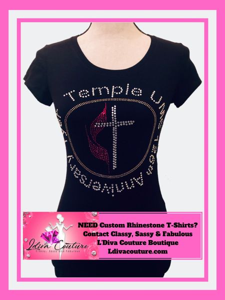 Custom Made Rhinestone Bling Shirts