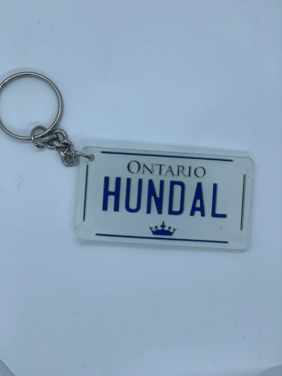 Hundal 3D Ontario Keychain