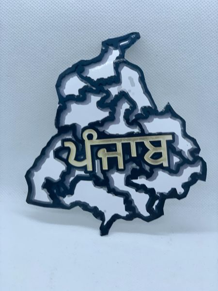 Punjab Map Sticker
