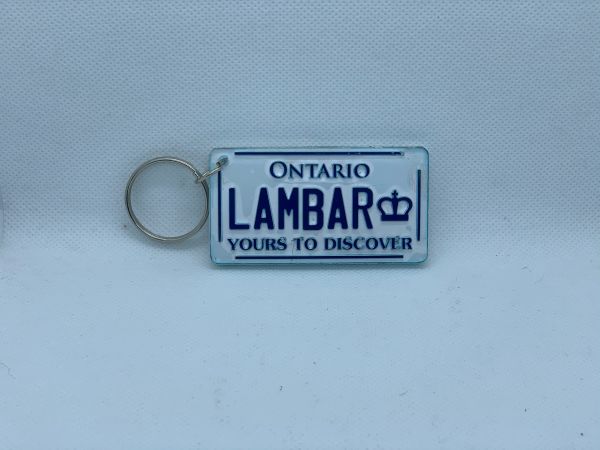 LAMBAR ONTARIO 3D KEYCHAIN
