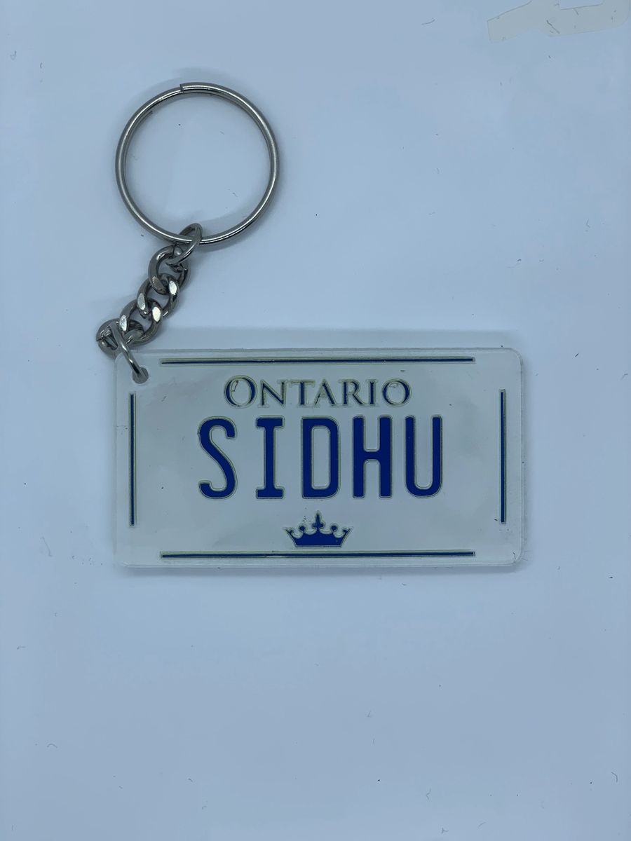 SIDHU 3D ONTARIO KEYCHAIN