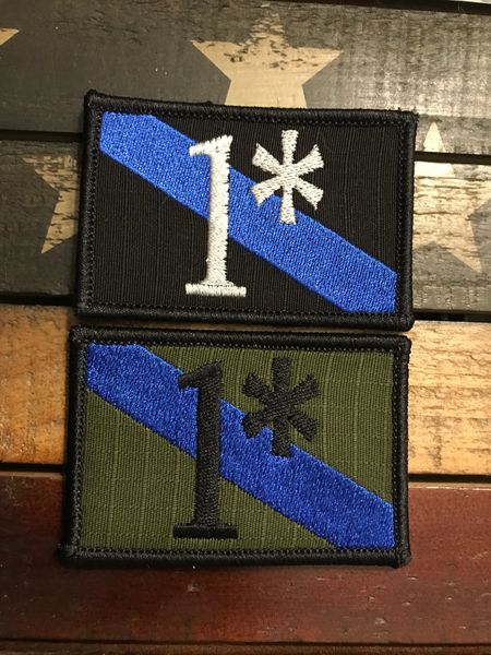 Thin Blue Line 1* Patch