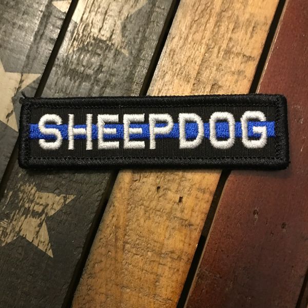 Thin Blue Line Sheepdog Patch
