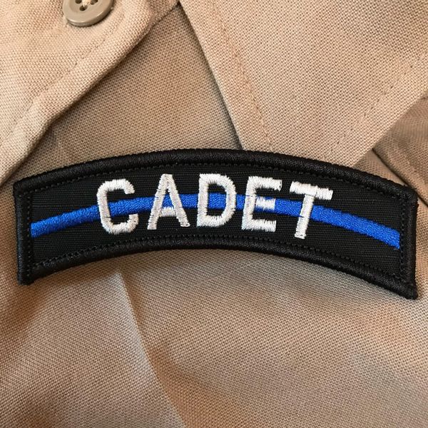 Thin Blue Line Cadet Tab Patch