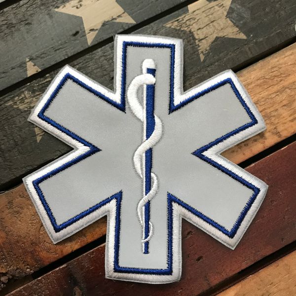 Reflective Star of Life Patch