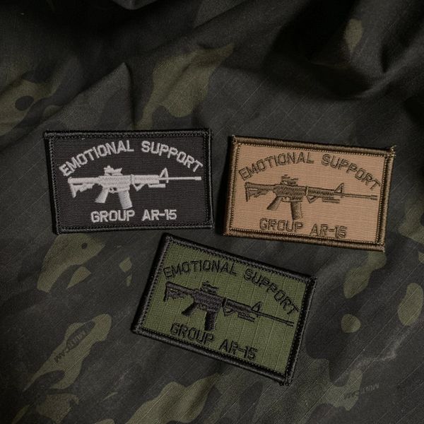 Emotional Support Group AR-15 Morale Patch