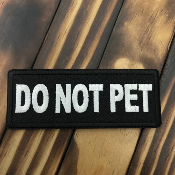 Do Not Pet Patch