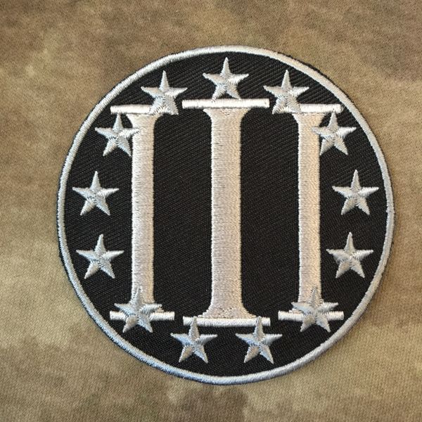 Three Percenter Round Patch