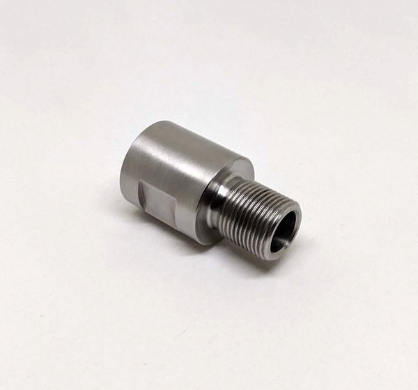 M14x1 LH Male to 5/8-24 RH Female Suppressor Thread Adapter