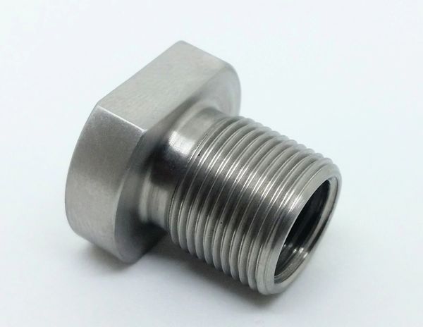 5/8-24 Male to 1/2-24 Female Suppressor Thread Adapter