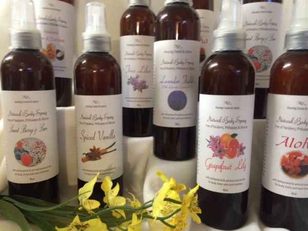 8 oz Natural Body Spray