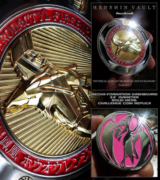 Pink Ranger Legacy Power Coin