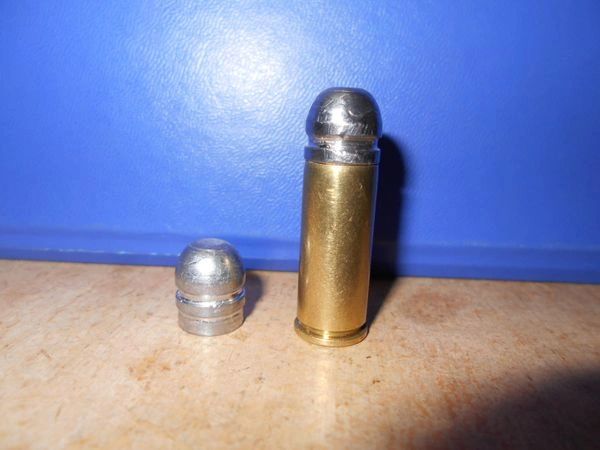 .44 Colt/Remington 210gr Heel bullet double cavity mould