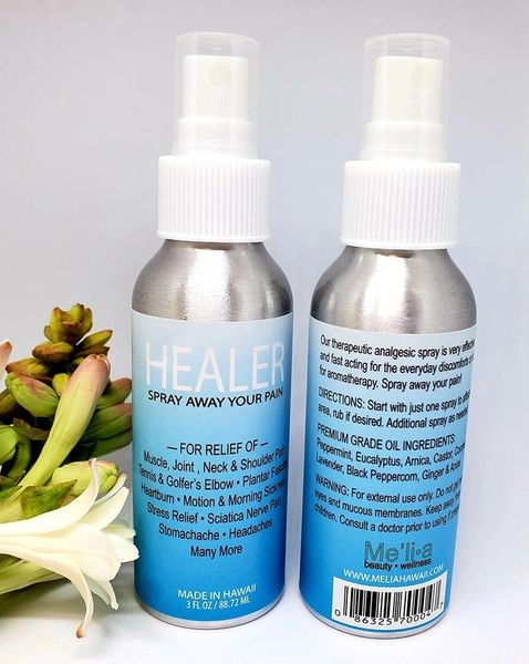 HEALER - Topical Analgesic Spray (3oz)