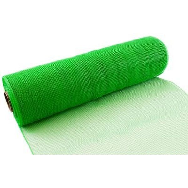 10 INCH DECO MESH - APPLE GREEN