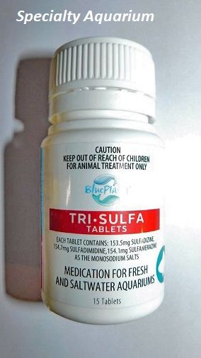 Tri-Sulfa / Triple Sulfa / Triple Sulpha 15 Tablet - Aquarium fish ...