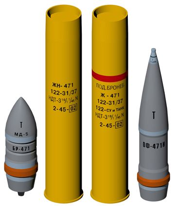 122mm Russian ammo for ISU-122