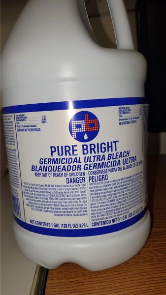 Bleach Pure Bright Germicidal Ultra gallon Dilutable