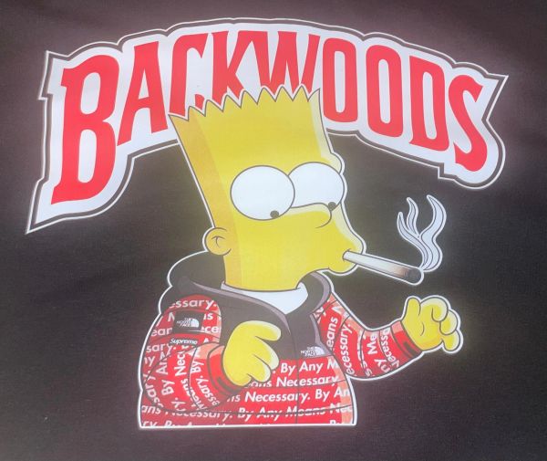Backwoods Bart Simpson Melting Tshirt Atelier Yuwa Ciao Jp
