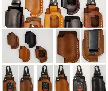Leather Key Fob Case - Gibson Leatherworks
