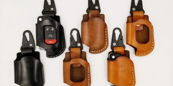 Leather Key Fob Case - Gibson Leatherworks