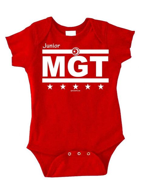 Junior MGT Onesie Red