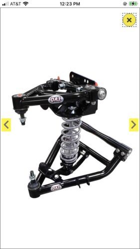 Front Upper and Lower Control Arm Coil-Over Conversion Kit 1963-1987 ...