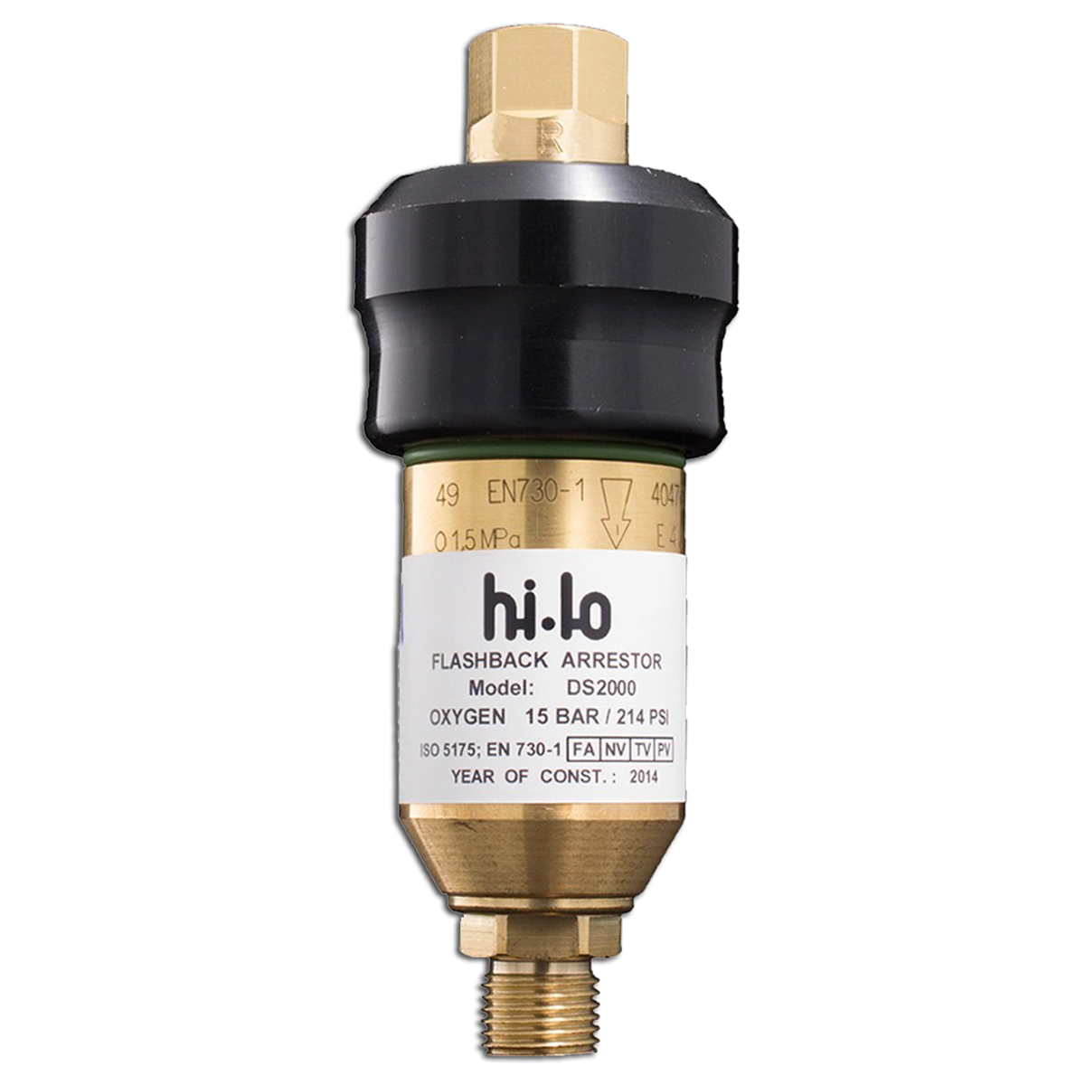 DS2000 Resettable Flashback Arrestor