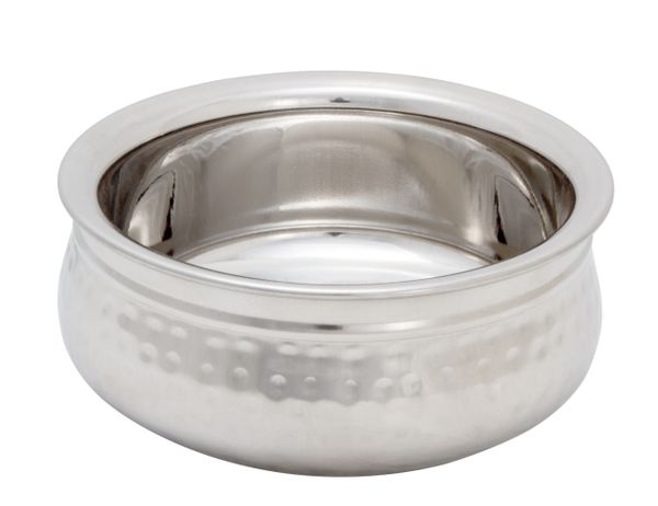 SERVING HANDI - Hammered S/ Steel