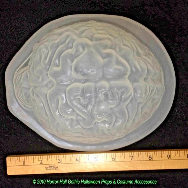 DIY Large Life Size BRAIN DESSERT GELATIN MOLD Zombie Food Halloween ...