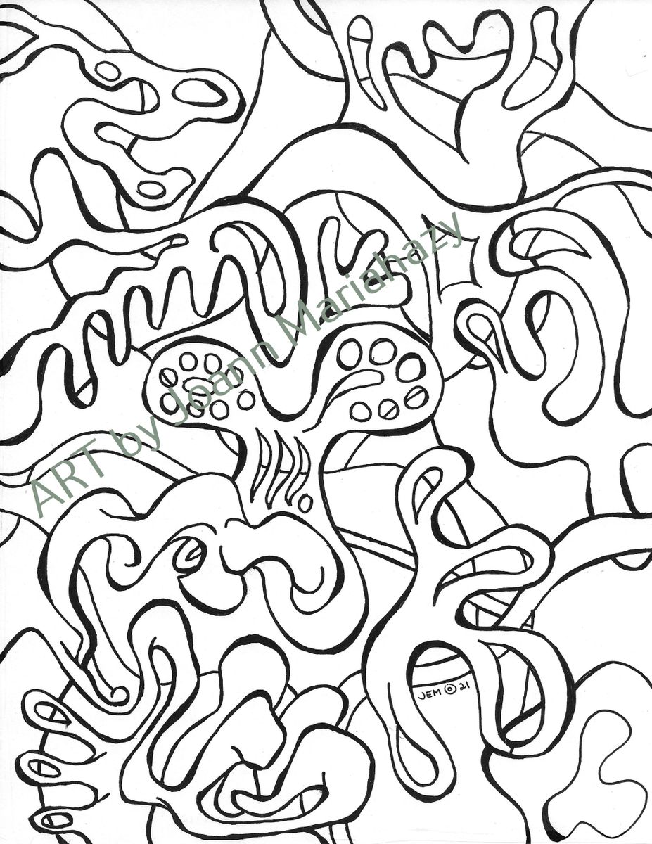 Individual Hand Drawn Coloring Page 20211015
