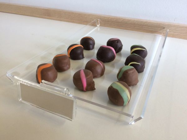 7" x 10" Acrylic Candy Trays - 10 Trays per package