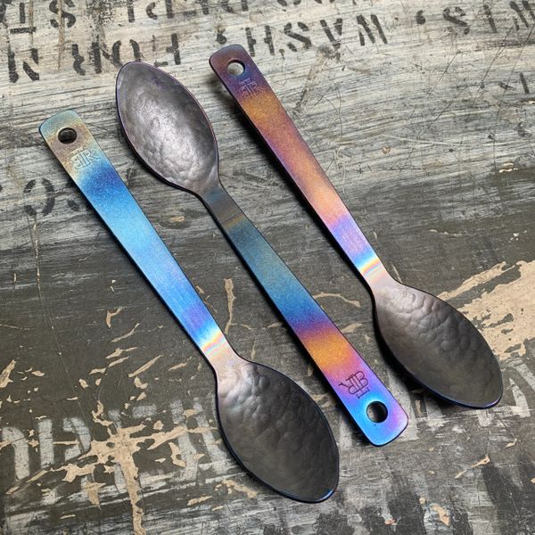 Titanium tea spoon