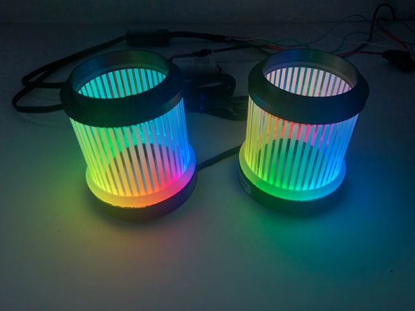 2015-21 Challenger Chasing+RGB Illuminated Air Inlet Tubes (Sold in Pairs)