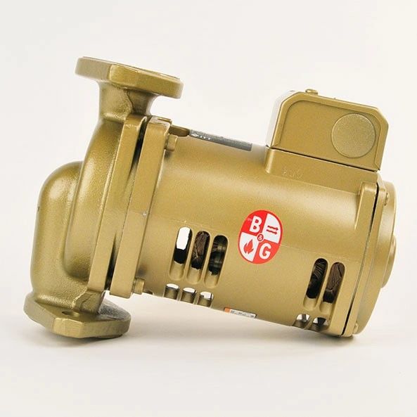 B&G PL50B HV BRONZE CIRCULATOR PUMP 1BL017 with 1/6 HP Motor.