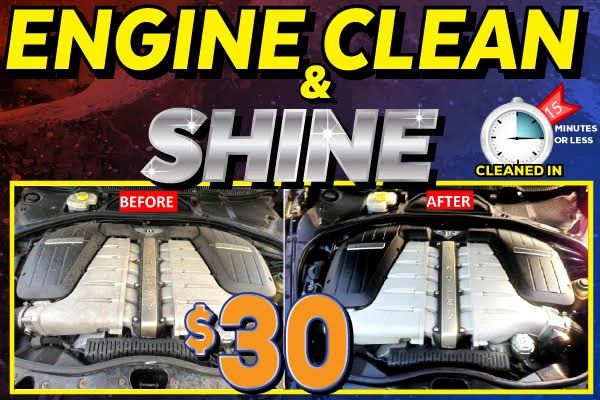 ENGINE CLEAN AND SHINE