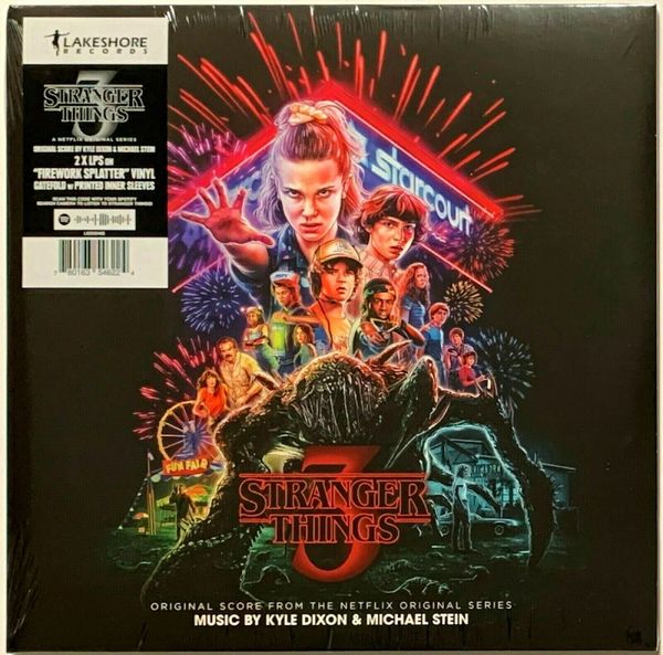 Stranger Things - Season 3 [Fireworks Splatter Vinyl] LP Record Album ...