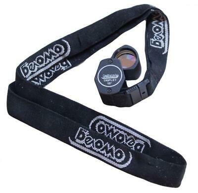 BelOMO 10x Triplet Loupe Magnifier with Removable Deluxe BelOMO Logo Lanyard
