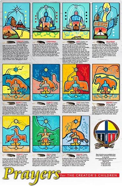 Prayers Vertical Poster 12 x 18"