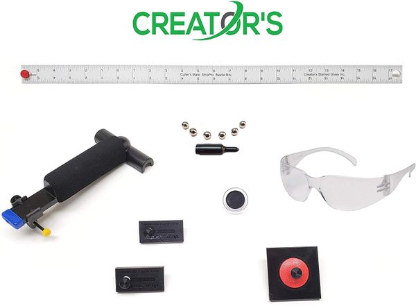 Creator's Strip Pro Bundle - Attachment to Use with Cutter's Mate Glass ...