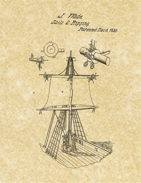 Sails & Rigging Patent #101 12/06