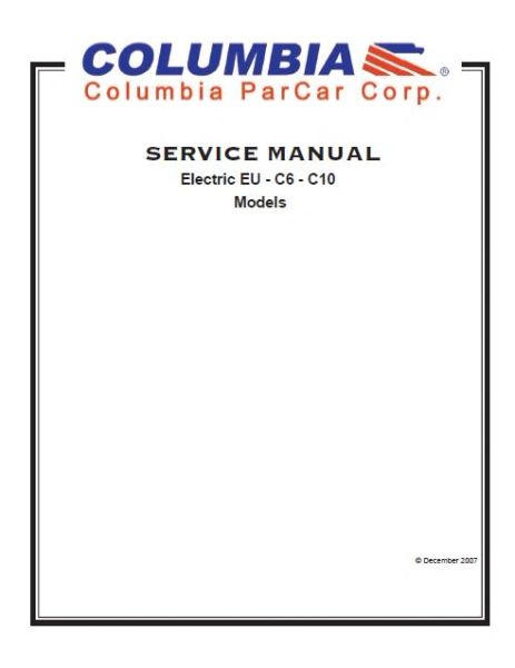 Manual, Service, Columbia Shuttle C6