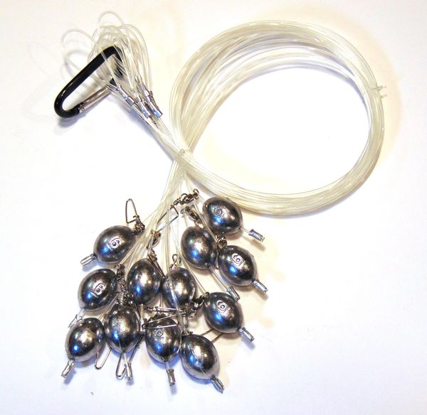 Texas Style Decoy Rigs 72" 6 oz Egg Sinker | Gerber Decoy Rigs