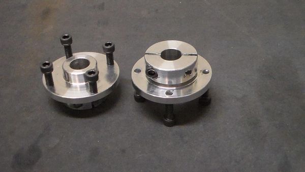 1/2" Axle Clamp On BRP Hub Adapter