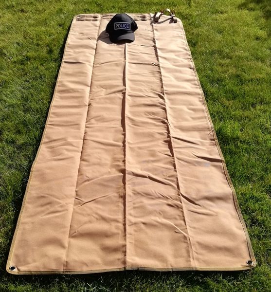 Roll up shooting spotter mat, ideal for tech rescue equipment cache.