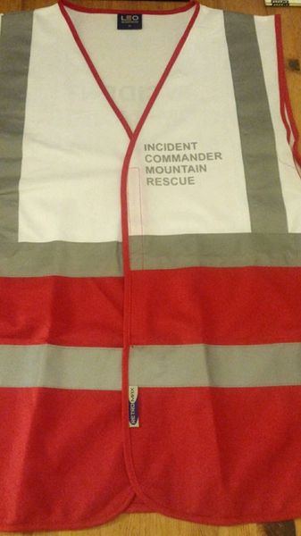 JESIP Command & Control hi vis tabards.