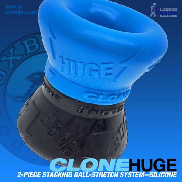 CLONE DUO MAX 2-pack jumbo funnel-stack ballstretchers OXBALLS LIQUID ...